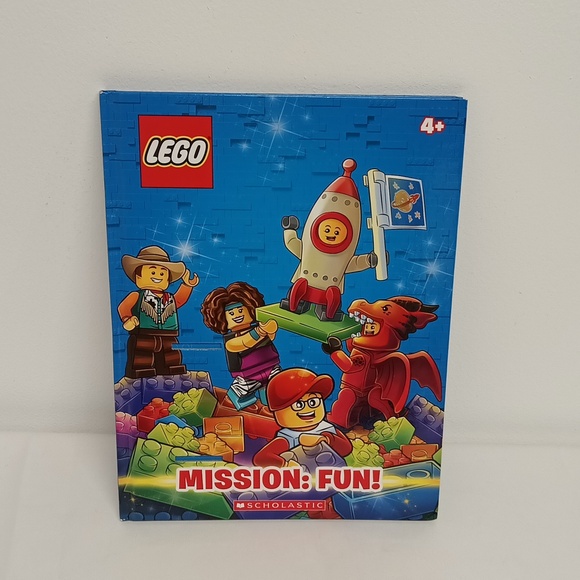 Scholastic | Other | Lego Mission Fun Book Hard Cover Book 15 X 9 Euc ...